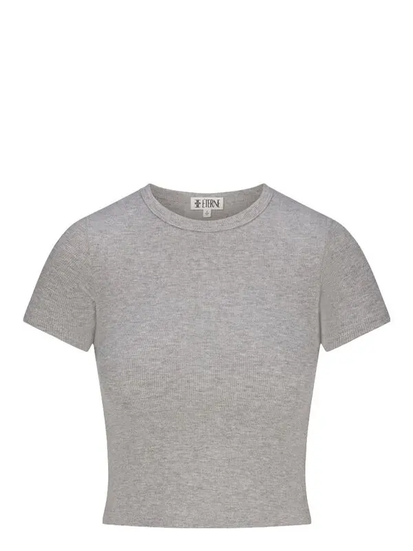 Eterne Short Sleeve Baby Tee - Grey