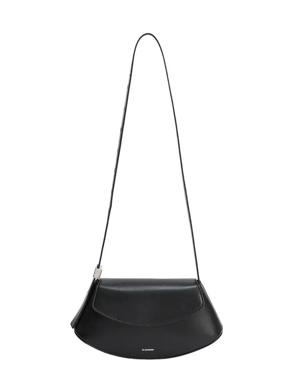 JIL SANDER Small Eldorado Crossbody Bag - Black