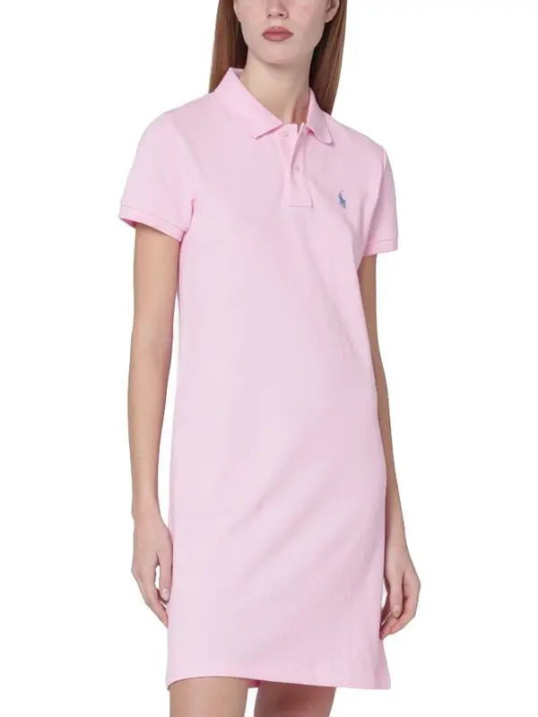 Polo Ralph Lauren Short Polo Dress - Pink