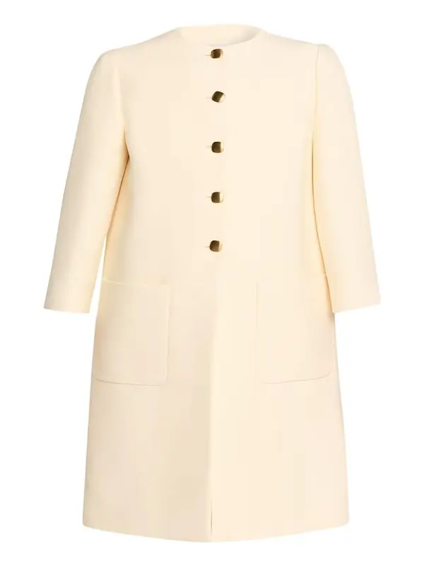 Loro Piana Aaron Single-breasted Coat - 20gz Lemon
