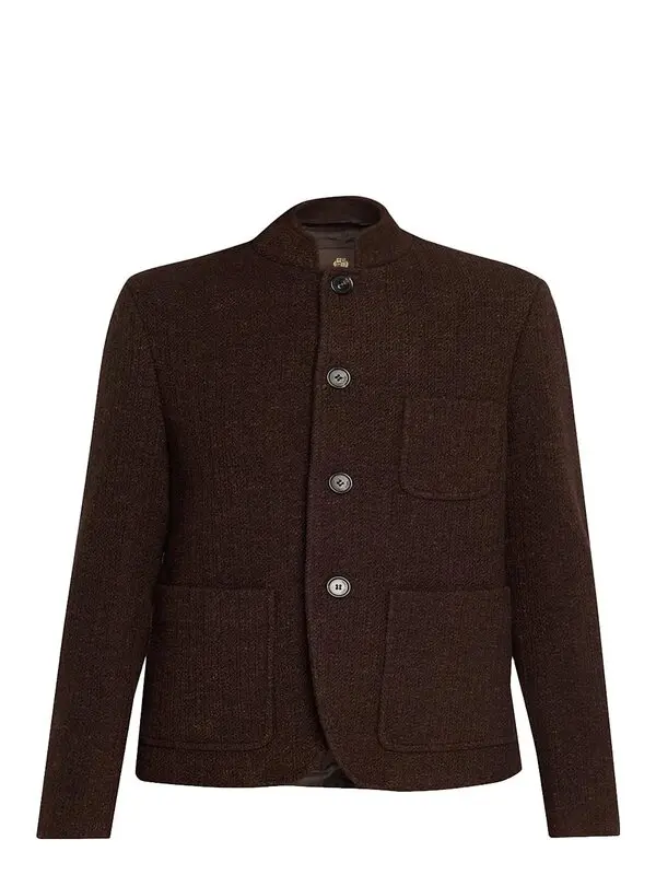Loro Piana Spagna Mini Single-breasted Jacket - H13r Cocoa