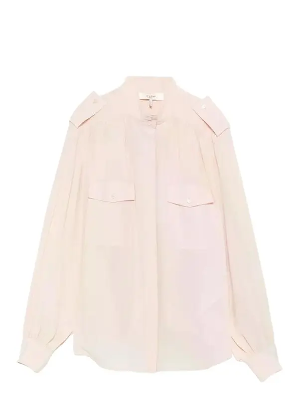 Chloé Silk Shirt - Pink
