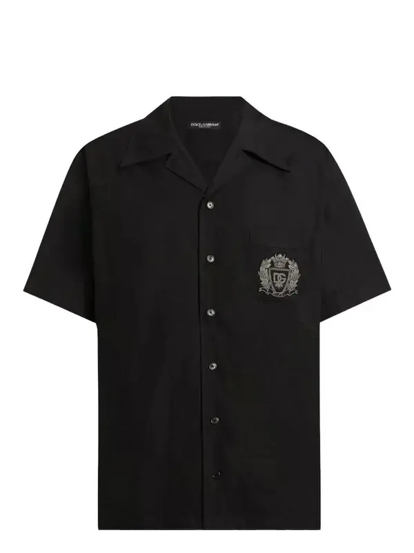 Dolce & Gabbana Short-sleeve Shirt - Black