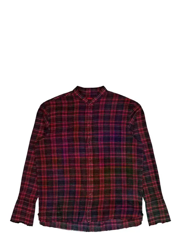 424 Check Flannel Shirt - Red