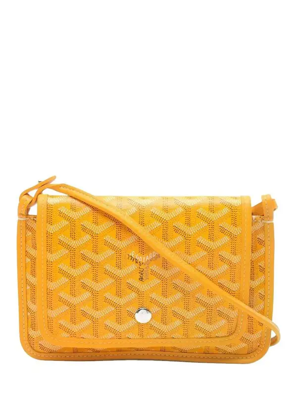 Goyard 2010s Plumet Shoulder Bag - Yellow