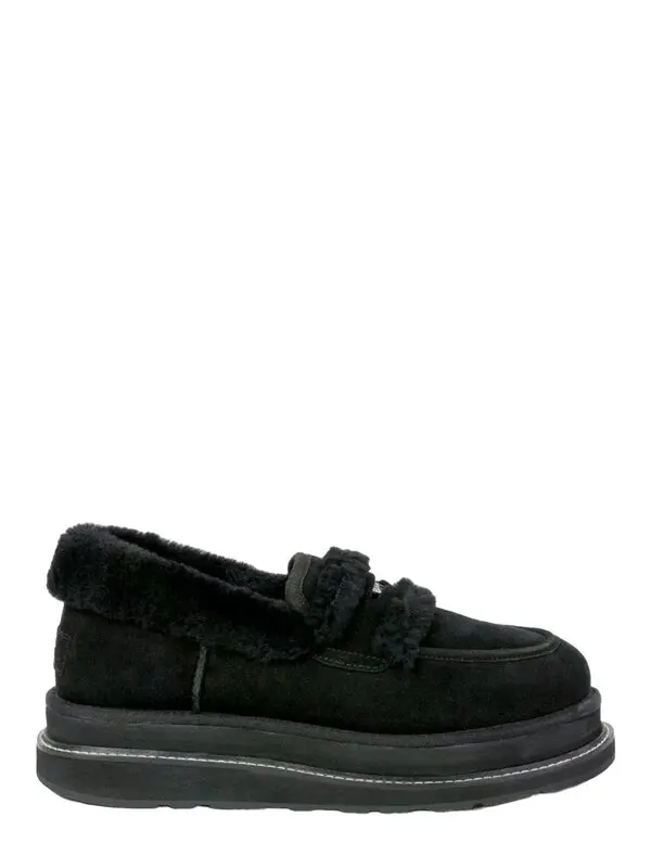 Sacai X Ugg Loafers - Black