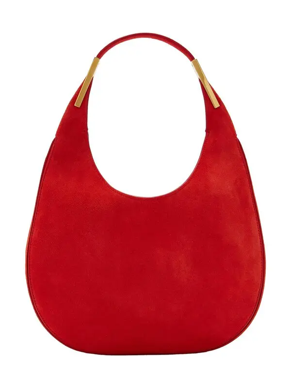 Savette Small Florence Hobo Bag - Red