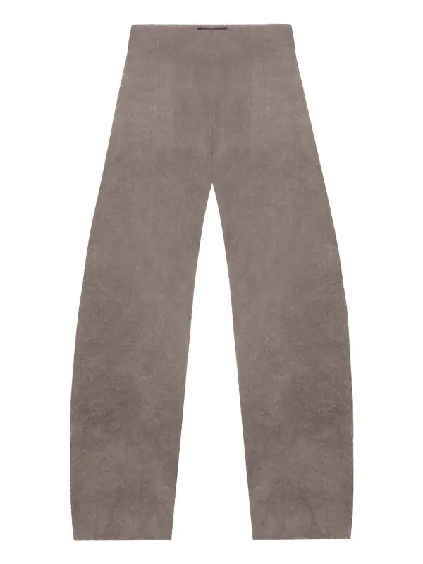 CORTANA Sabina High-rise Straight-leg Pants - Taupe