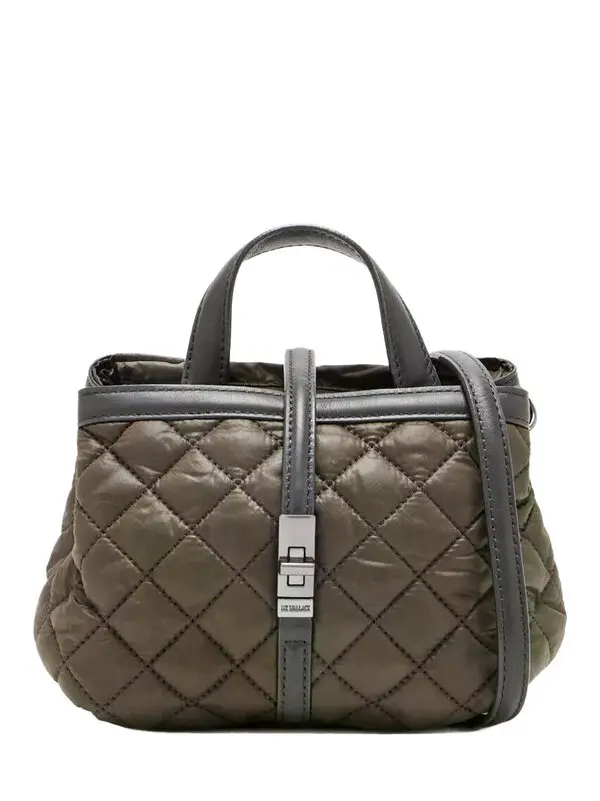 Mz Wallace Mini Astor Quilted Tote Bag - Grey