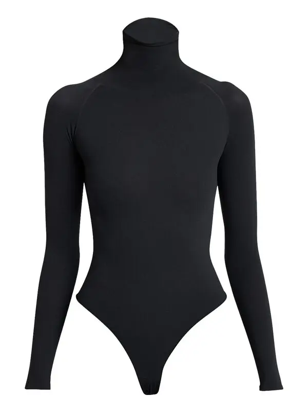 Alaïa Second Skin Bodysuit - Noir