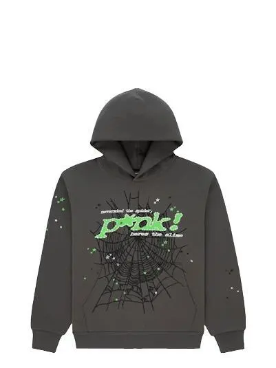 SP5DER Punk V2 Hoodie - Slate