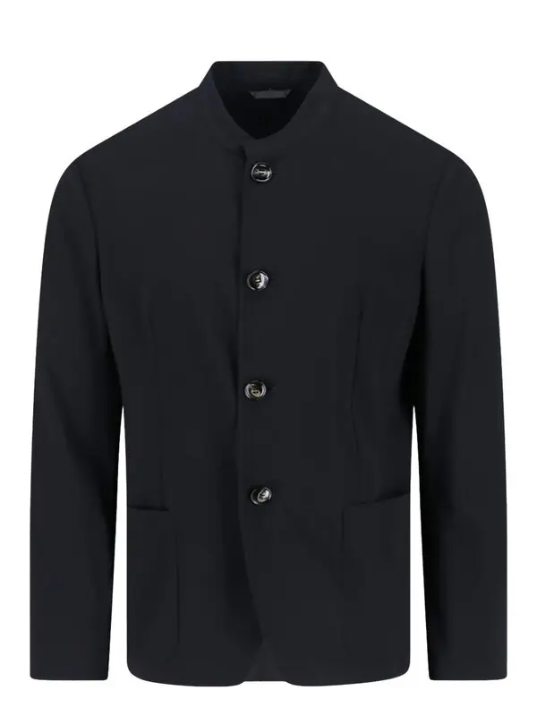 Max Mara Virgin Wool Blazer - Black