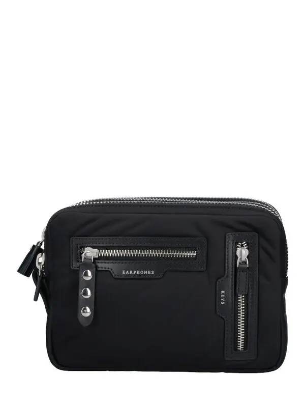 ANYA HINDMARCH Studs Shoulder Bag - Black