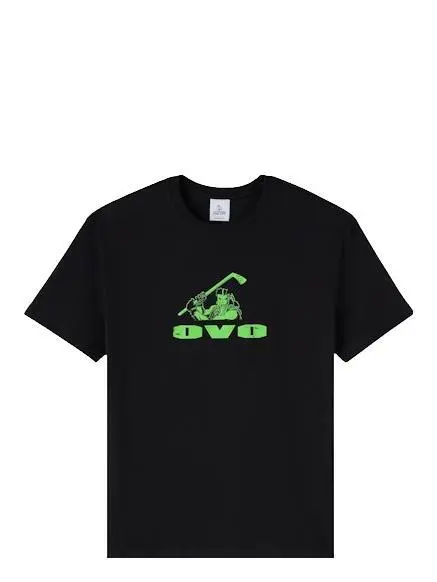 OVO Tee Shirtnage Mutant Ninja Turtles Casey Tee Shirt - Black