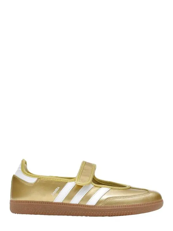 Adidas Samba Jane Sneakers - Gold Metallic/cloud White/gum