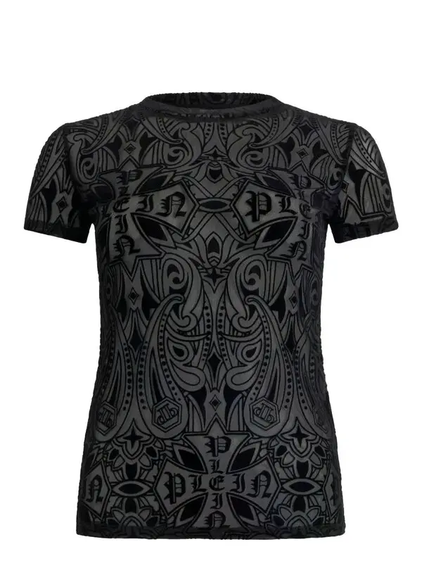 Philipp Plein Printed T-shirt - Black
