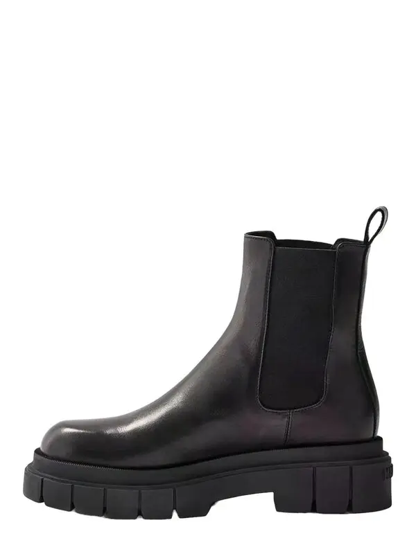Mackage Leather Chelsea Boots - Black