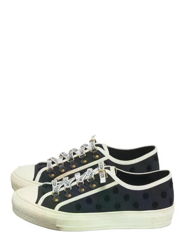 Dior Walk'n' Canvas Sneakers - Black