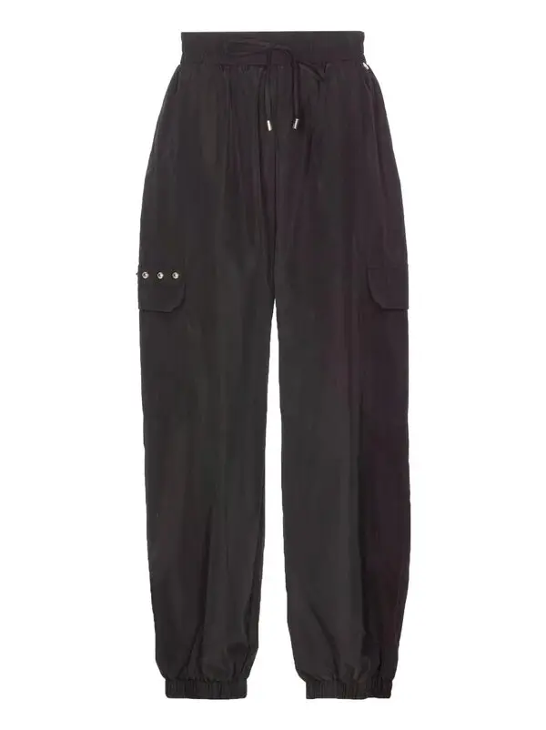 Liu Jo Elasticated-waistband Track Pants - Black