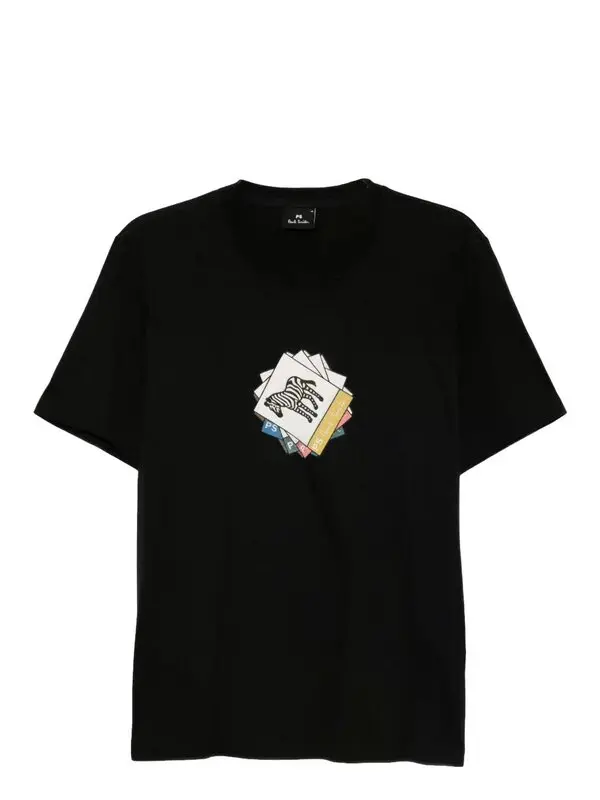 Paul Smith Graphic-printed T-shirt - Black