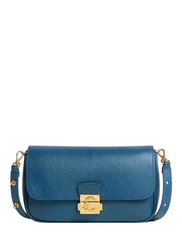 COCCINELLE Logo-plaque Shoulder Bag - Blue
