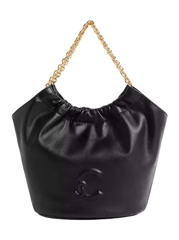COCCINELLE Chain-handles Shoulder Bag - Black