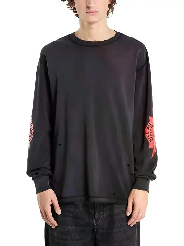 JORDAN Long-sleeve T-shirt - Black