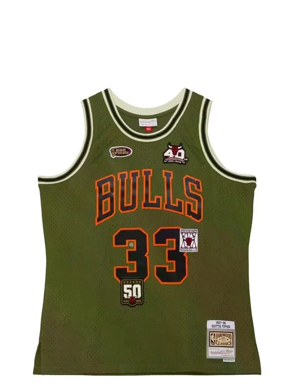 Mitchell & Ness Swingman Chicago Bulls 1997 Scottie Pippen Jersey Tank Top - Green