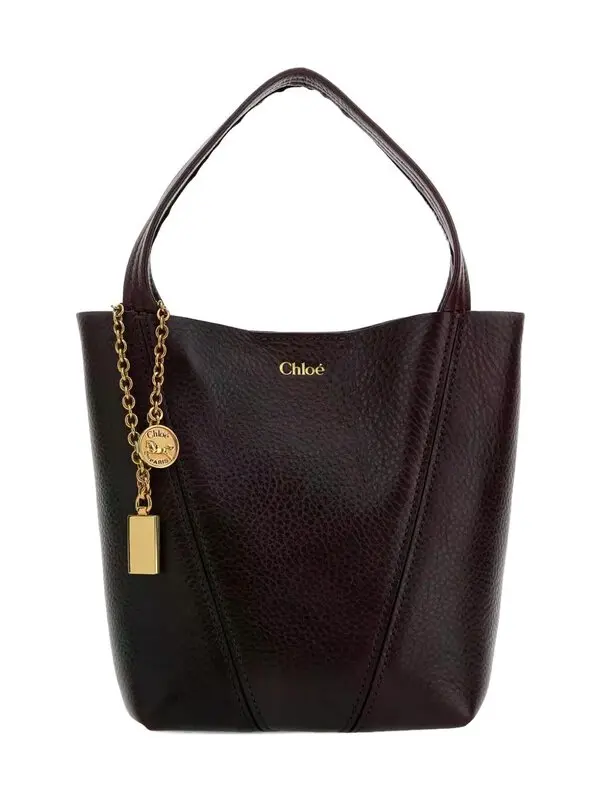 Chloé Small Spin Tote Bag - Purple