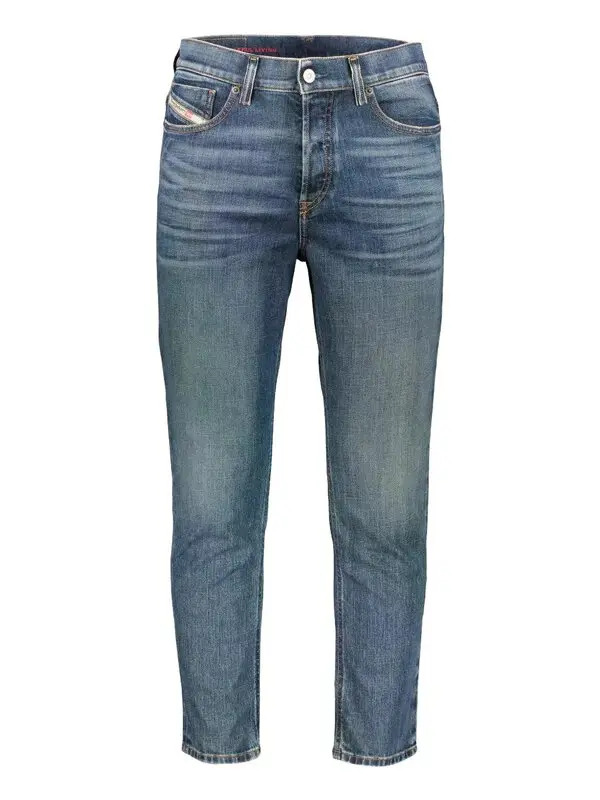 Diesel Whiskered-effect Jeans - Blue