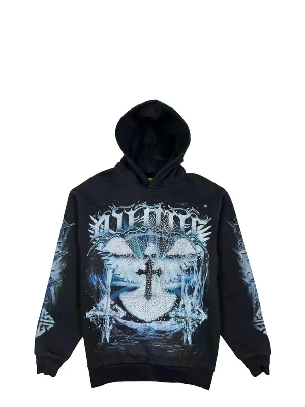GUAPI Heavens Vault Graphic Hoodie - Black