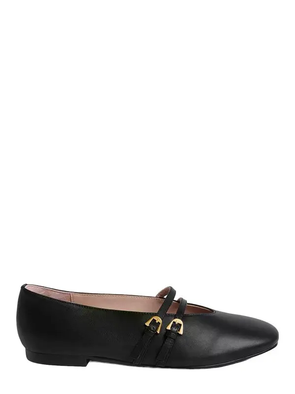 COCCINELLE Risako Ballet Flats - Black