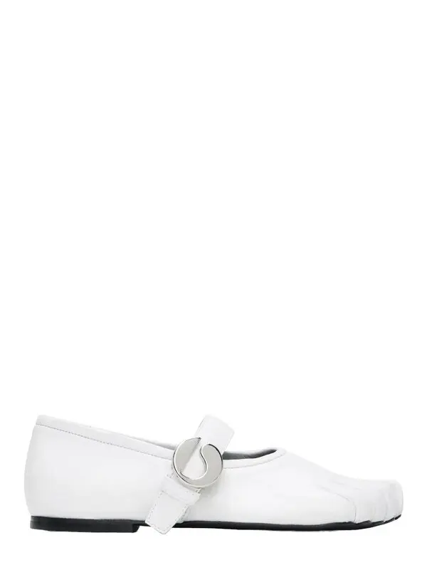 Coperni Five-toe Ballerina Flats - White