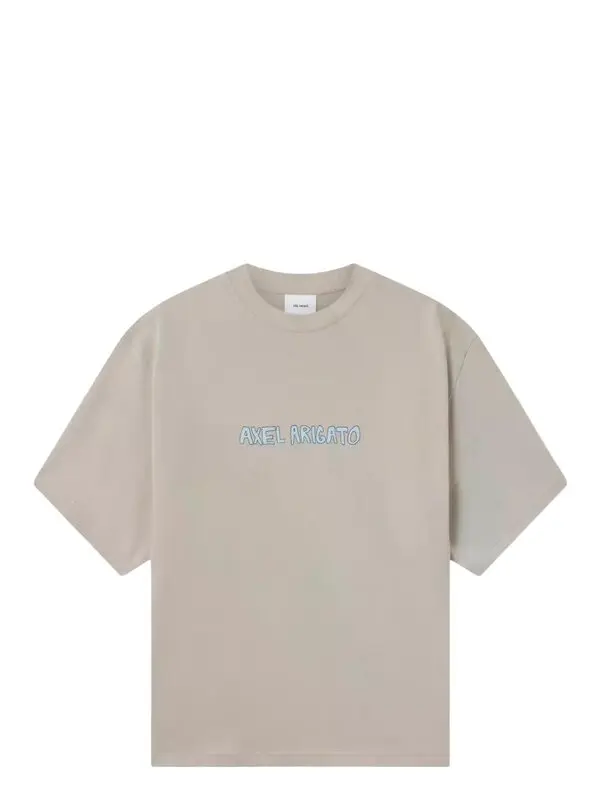 Axel Arigato Logo-print T-shirt - Neutrals