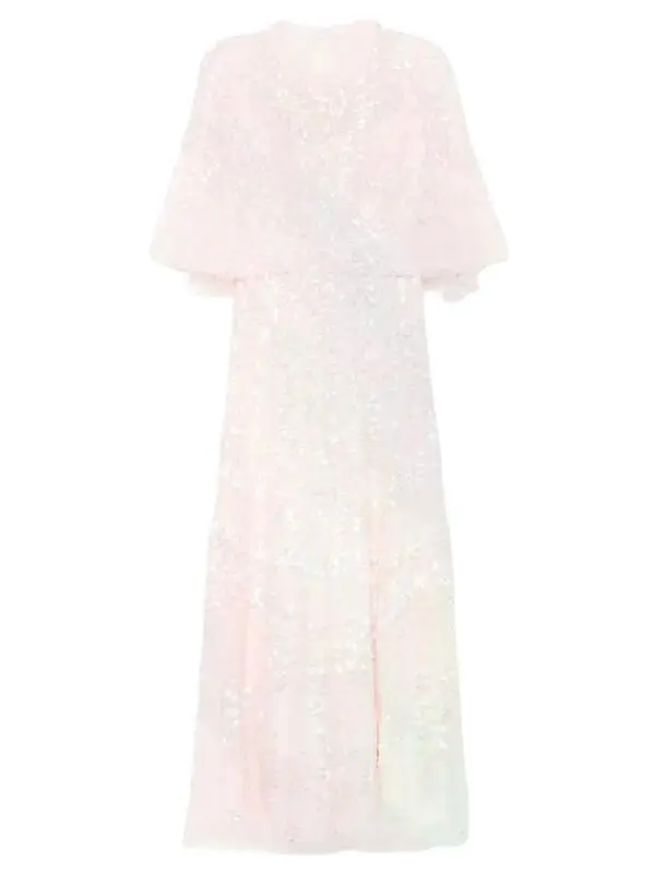 NEEDLE & THREAD Anais Gown - Pink