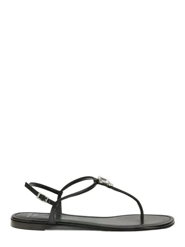 GIUSEPPE ZANOTTI Pia Mizuki Round-toe Sandals - Black
