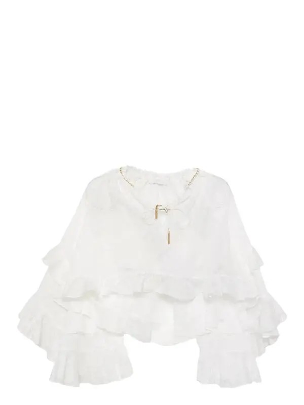 Zimmermann Daylight Blouse - White