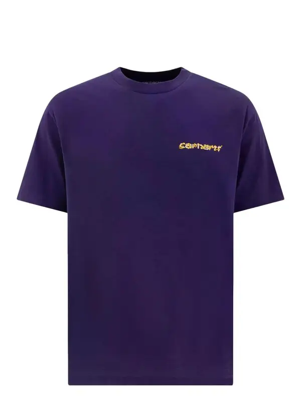 Carhartt Work In Progress Noodle Soup Graphic-print T-shirt - Purple