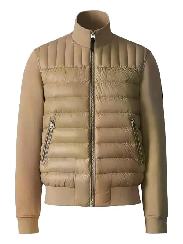 Mackage Quilted Zip Jacket - Brown