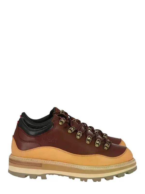 Palm Angels X Moncler Peka 305 Lace-up Sneakers - Brown