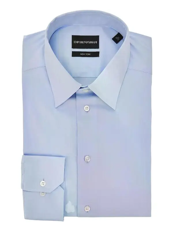 Emporio Armani New York Buttoned Shirt - Blue
