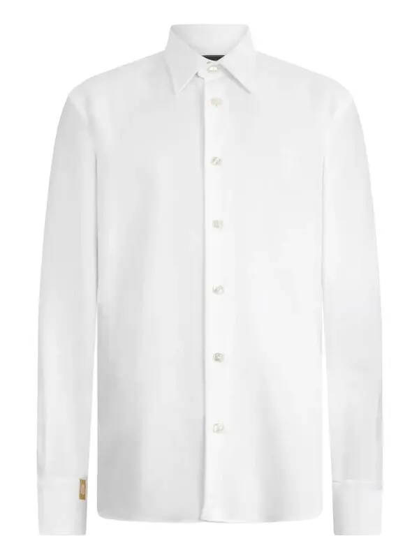 BILLIONAIRE Piquet Shirt - White