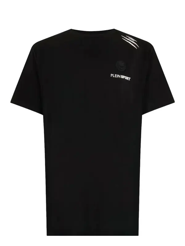 PLEIN SPORT Round-neck T-shirt - Black