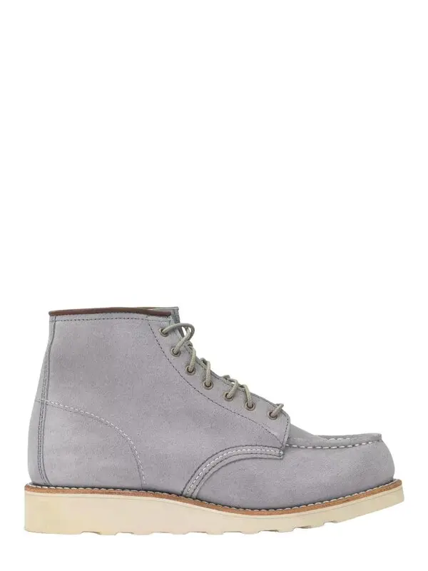 Red Wing Lace-up Suede Boots - Grey