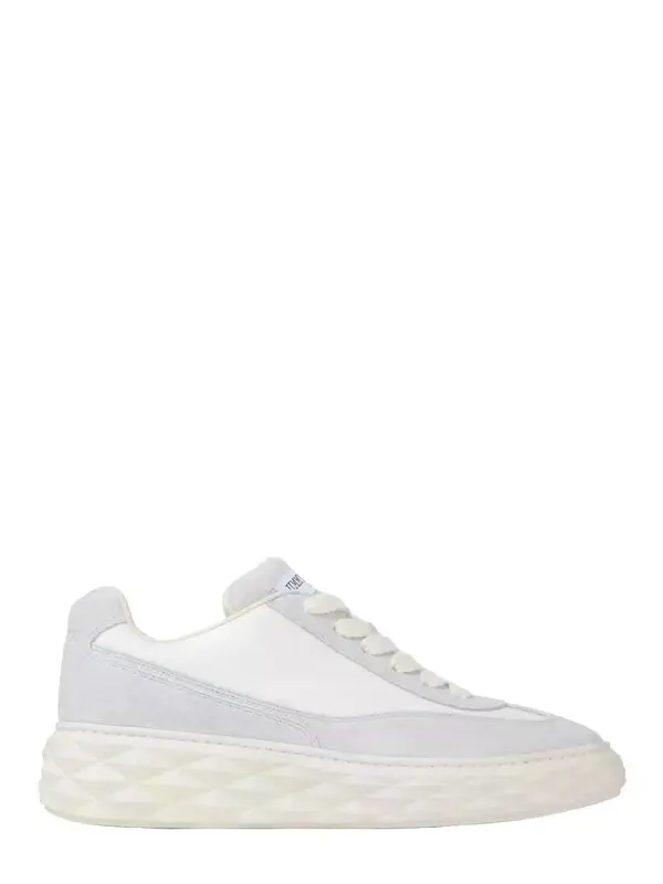 JIMMY CHOO Diamond Maxi Retro Sneakers - White