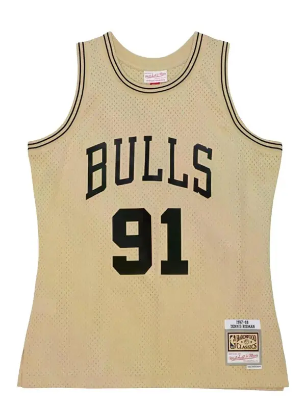 Mitchell & Ness X Nba Chicago Bulls Dennis Rodman 1997-98 Swingman Tank Top - Neutrals
