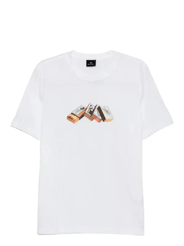Paul Smith Graphic-printed T-shirt - White