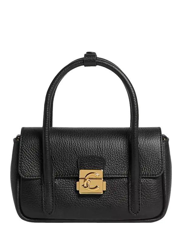 COCCINELLE Mini Top-handle Tote Bag - Black