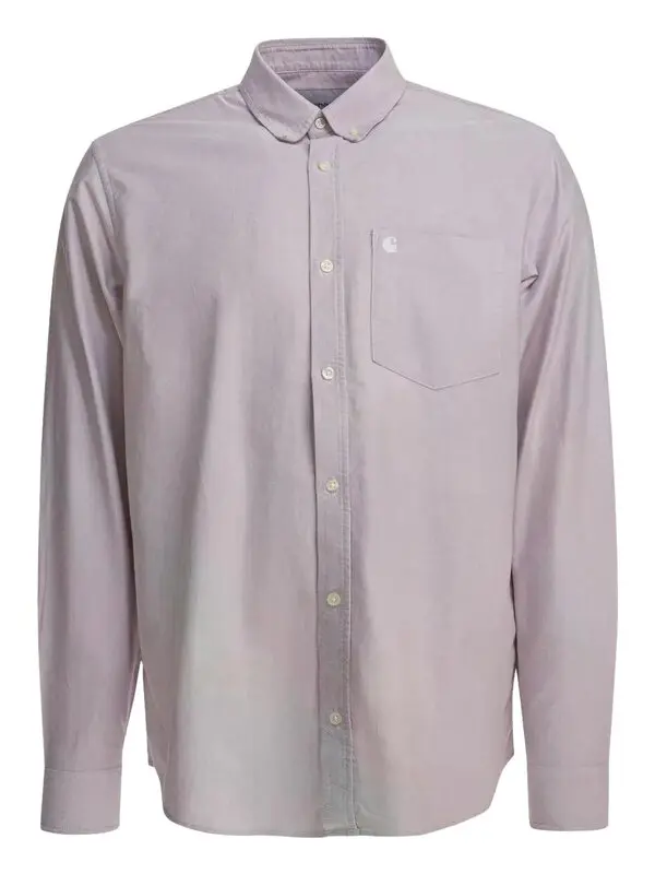 Carhartt Work In Progress Patch-pocket Shirt - Pink