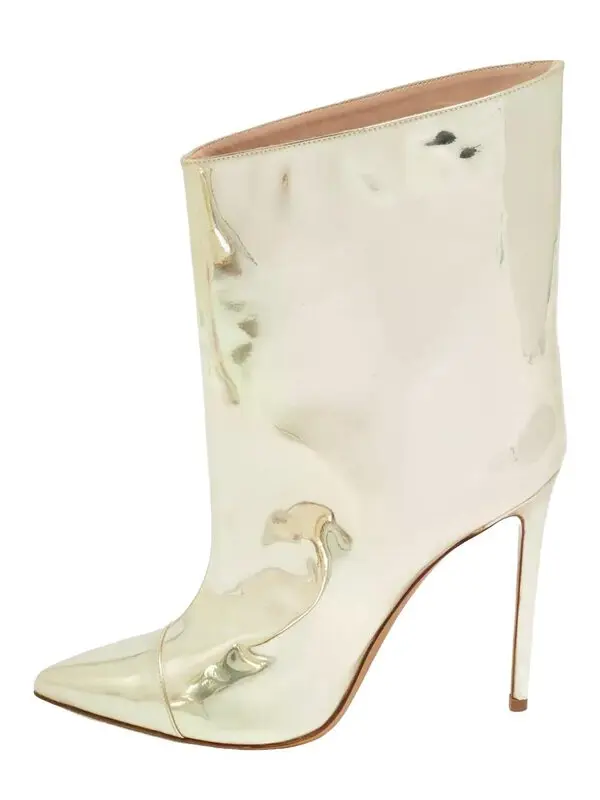 Alexandre Vauthier Mid-calf Boots - Gold